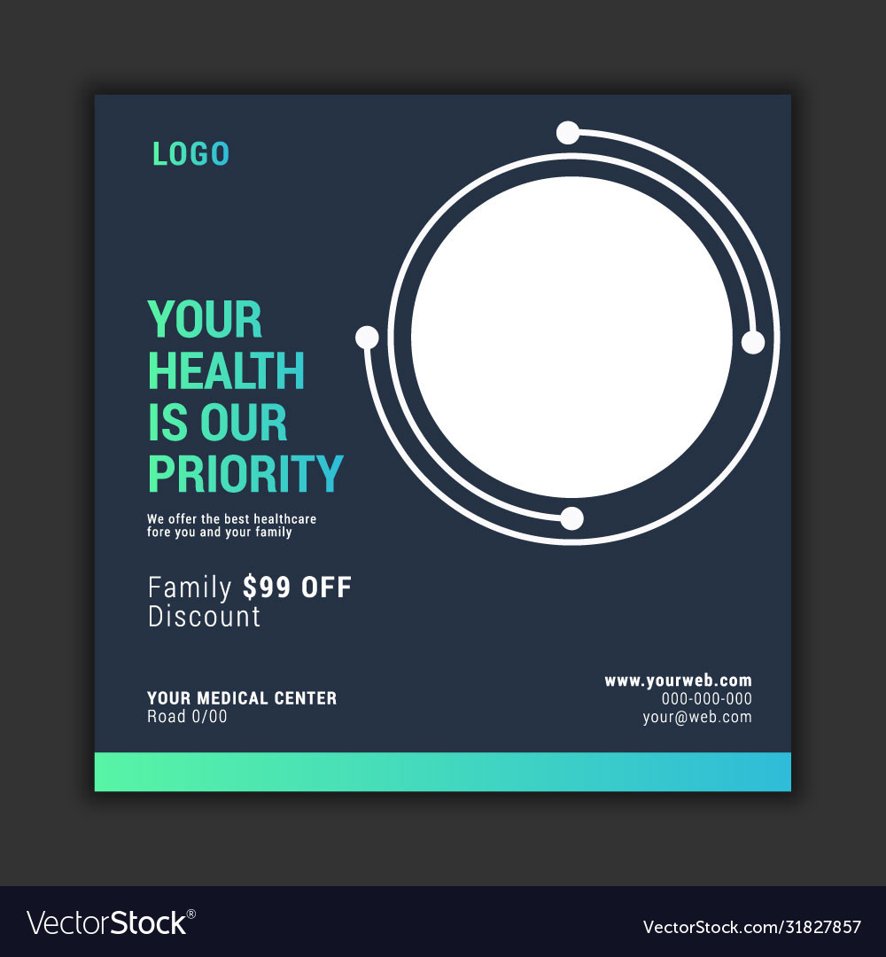 medical-social-templates-royalty-free-vector-image