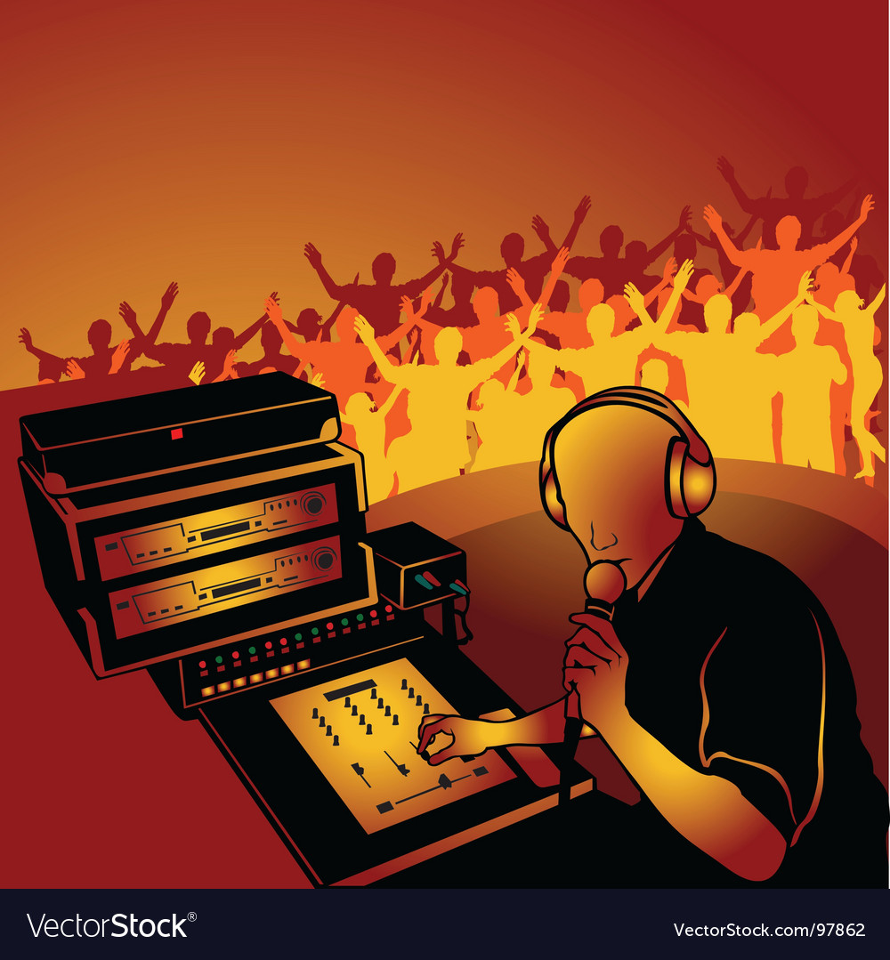 Deejay Royalty Free Vector Image - VectorStock