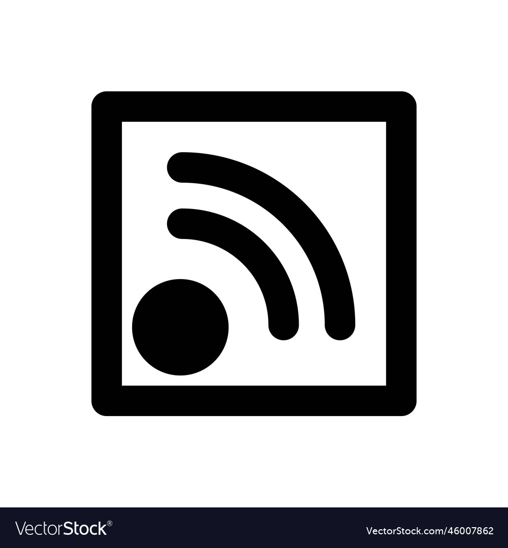 Rss Royalty Free Vector Image - VectorStock