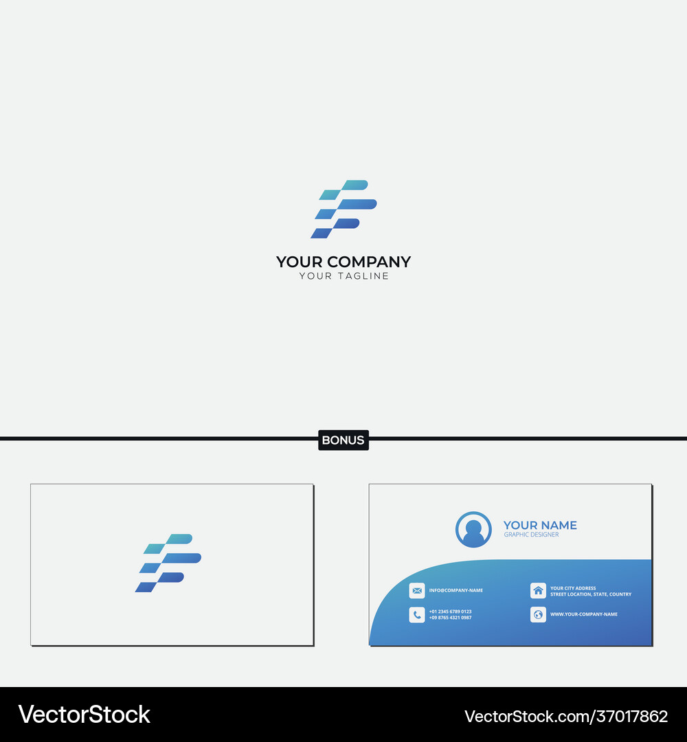 Simple abstract e commerce logo design Royalty Free Vector