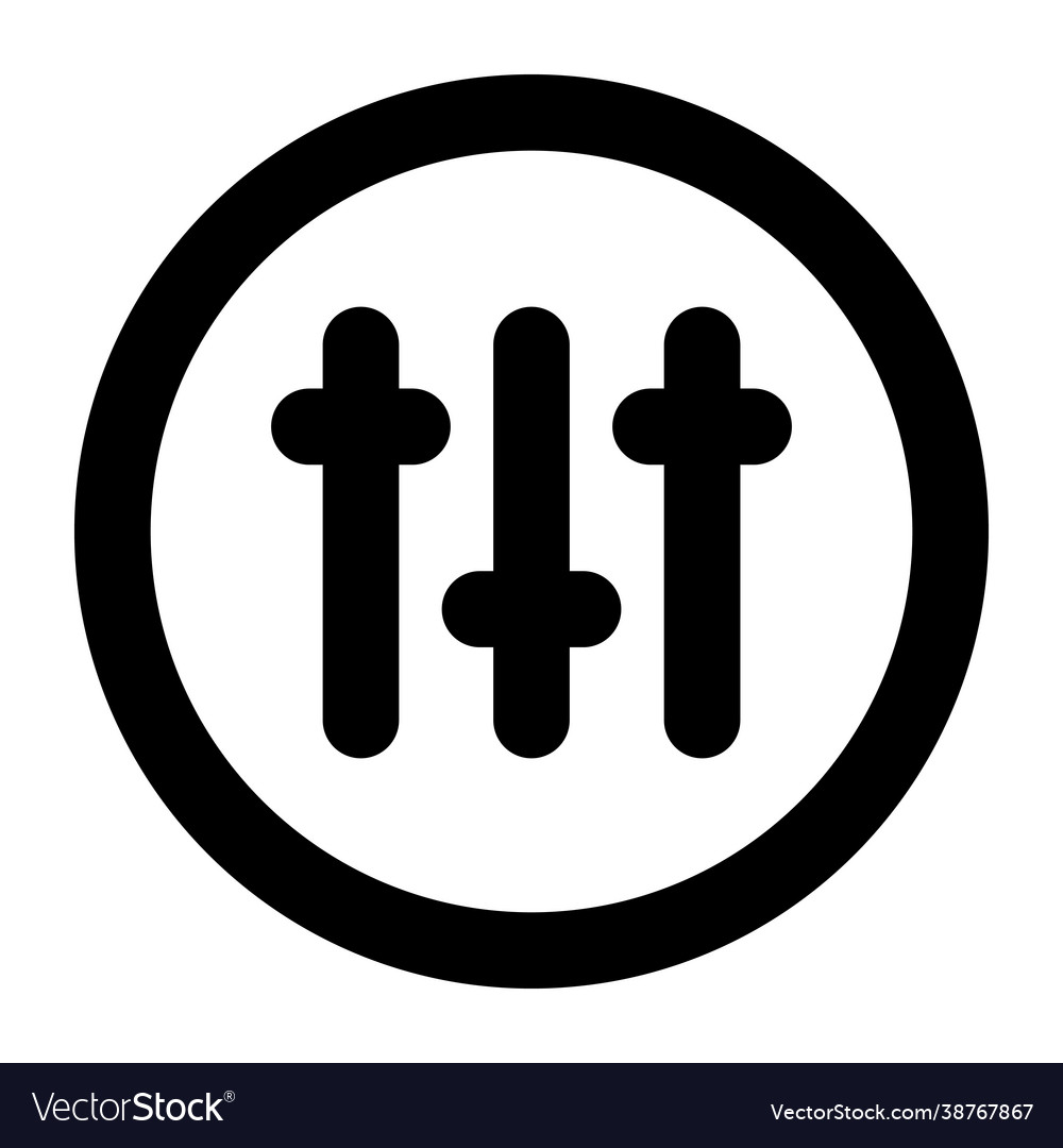 Control panel Royalty Free Vector Image - VectorStock