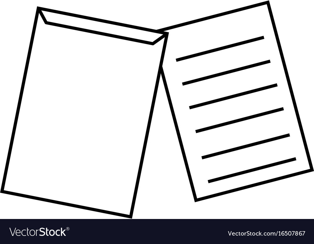 Mail document convert icon Royalty Free Vector Image