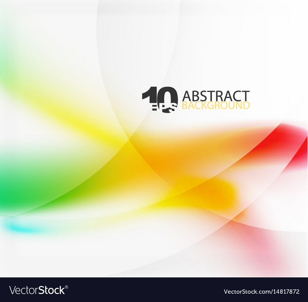 Smooth wave template Royalty Free Vector Image