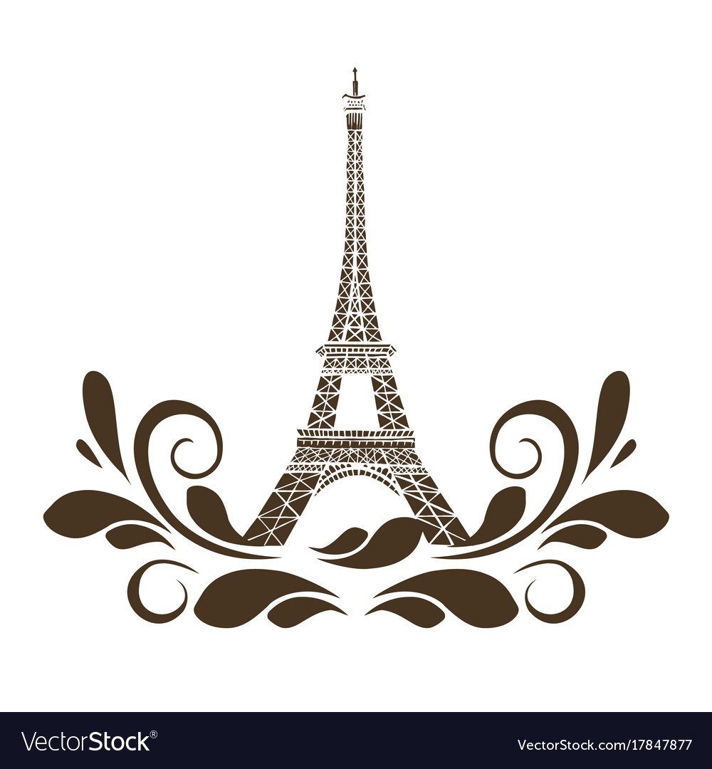 Eiffel tower Royalty Free Vector Image - VectorStock