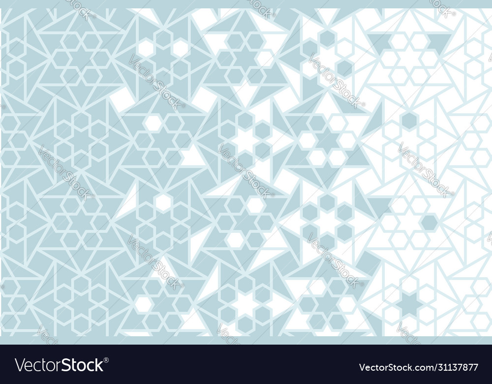 Islamic iranian pattern border texture Royalty Free Vector