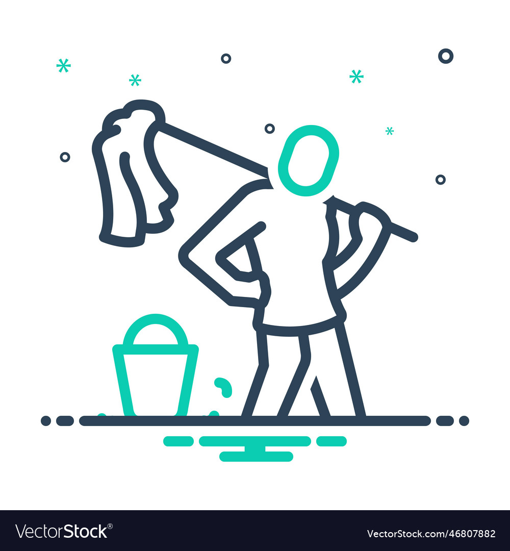 Cleaner Royalty Free Vector Image - VectorStock