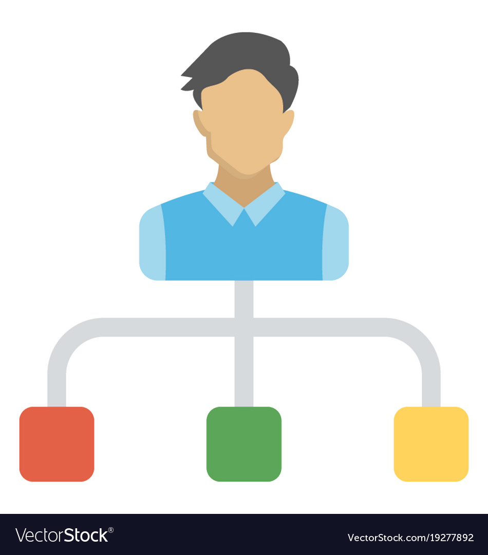Structural chart Royalty Free Vector Image - VectorStock