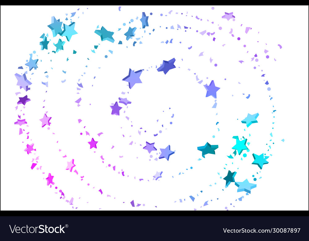 Falling star background Royalty Free Vector Image