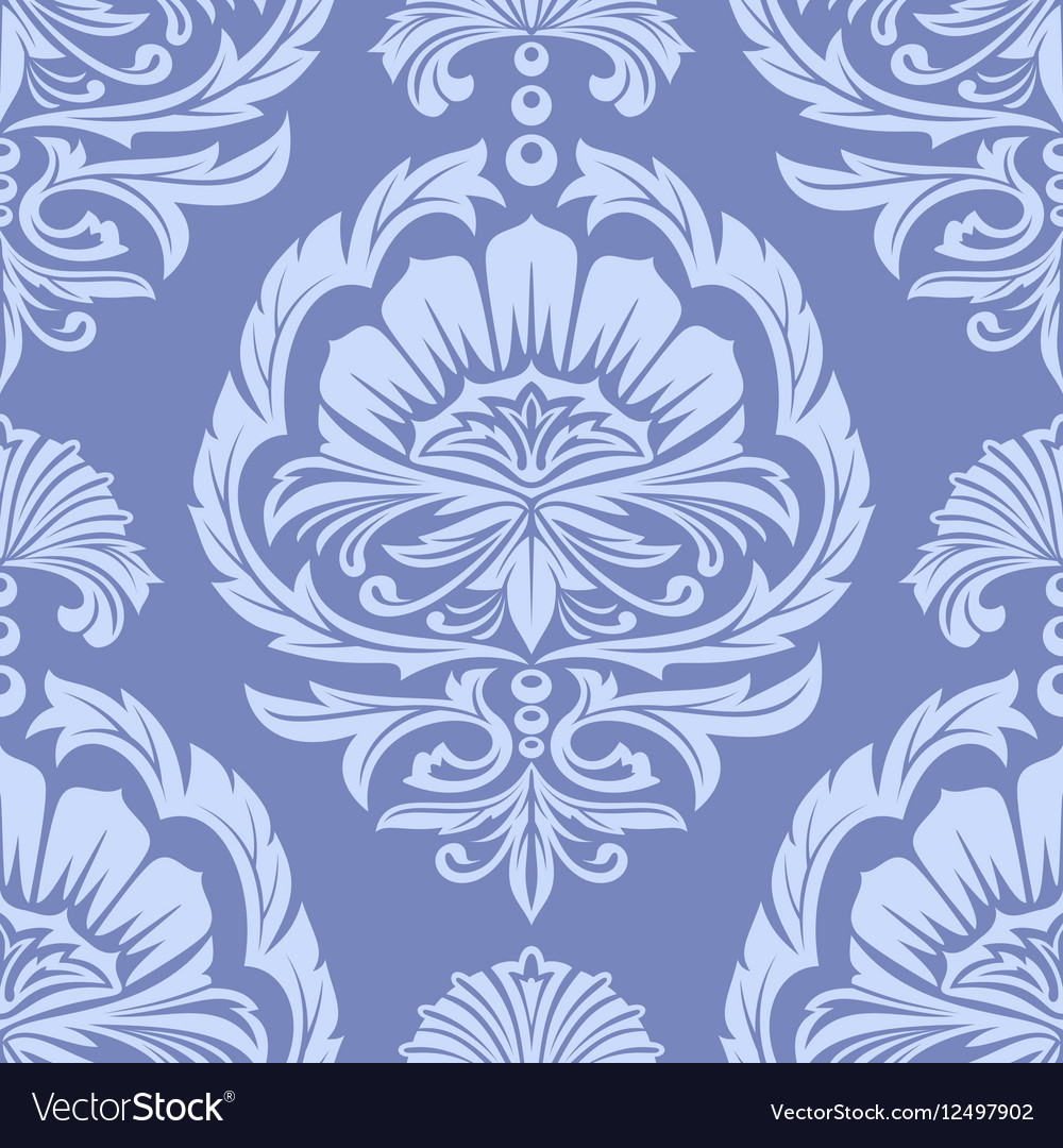 Baroque seamless pattern Royalty Free Vector Image