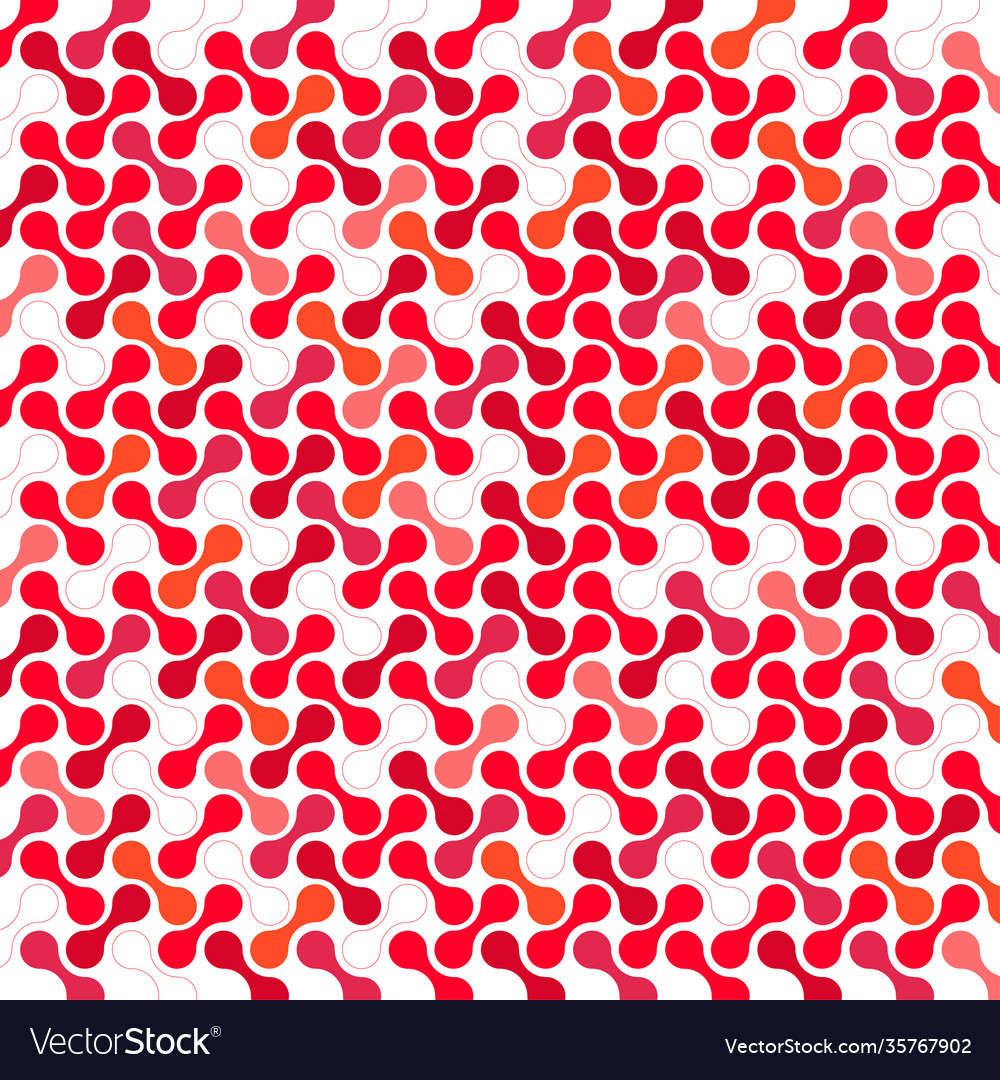Graphics abstract red color pattern wallpaper Vector Image