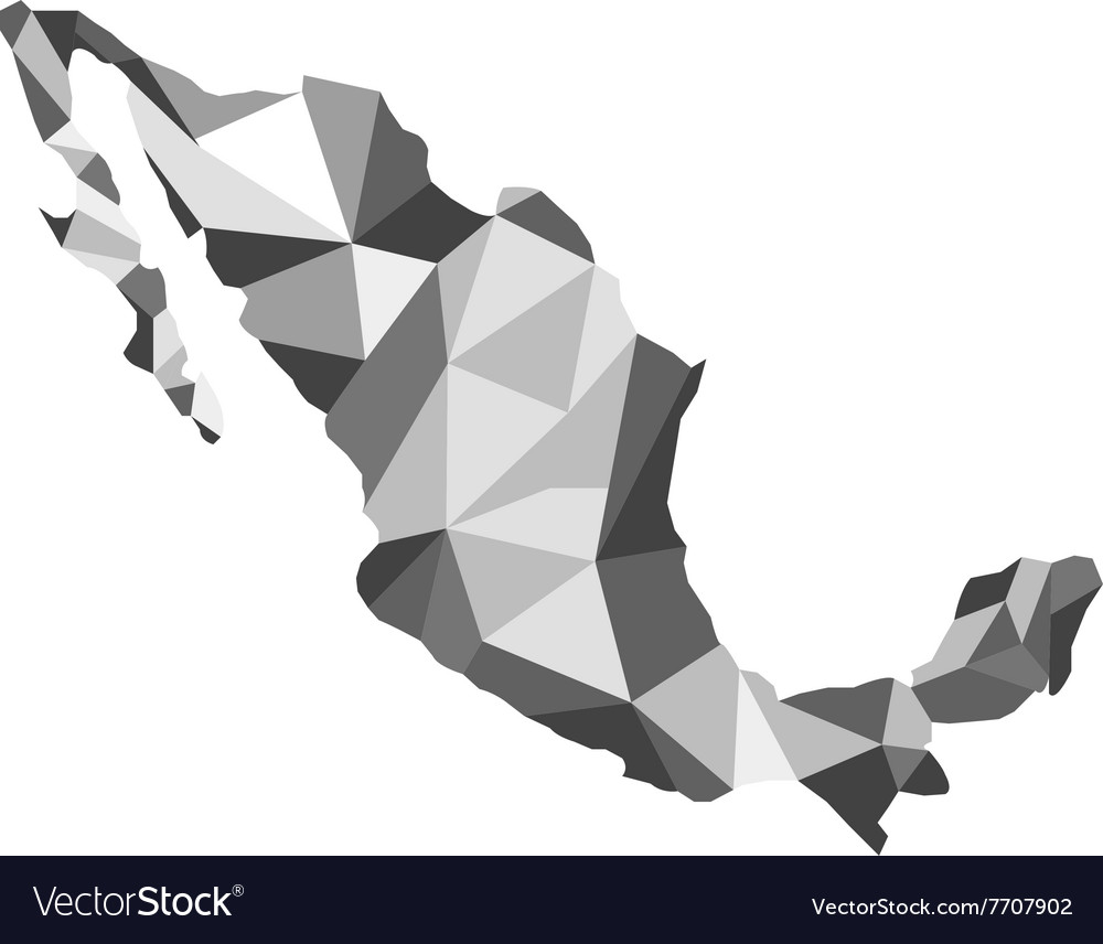 Map mexico Royalty Free Vector Image - VectorStock
