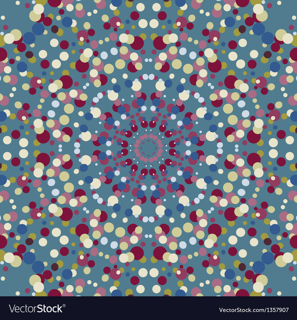 Abstract seamless background with dots Royalty Free Vector