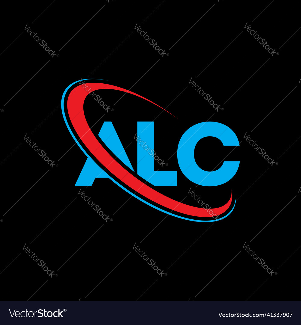 Alc logo letter design Royalty Free Vector Image
