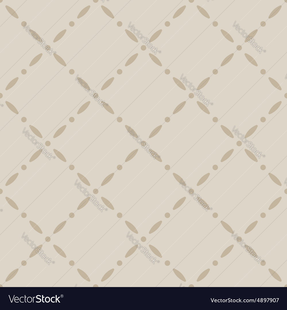 Brown seamless pattern Royalty Free Vector Image