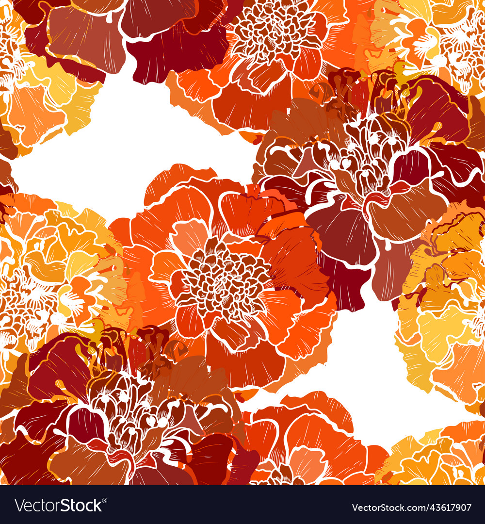 Floral Seamless Pattern Royalty Free Vector Image