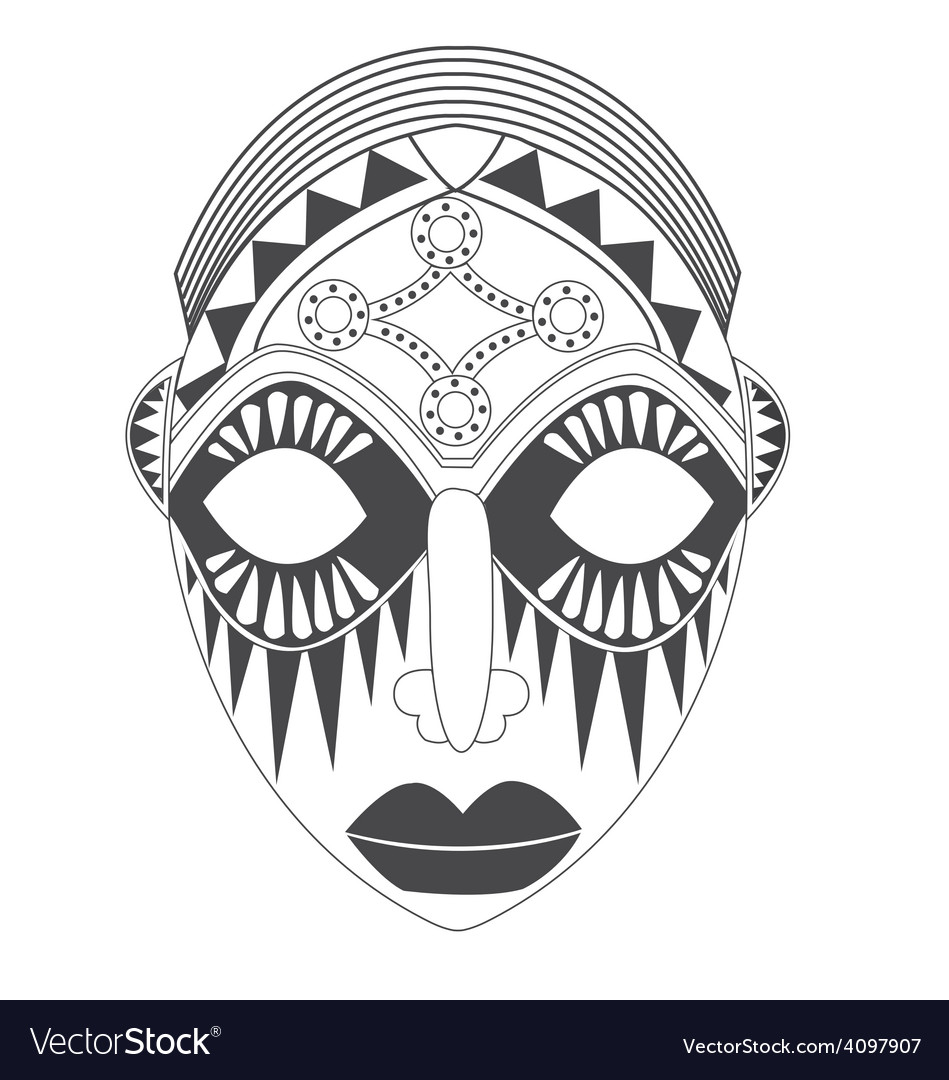 Mask Royalty Free Vector Image - VectorStock