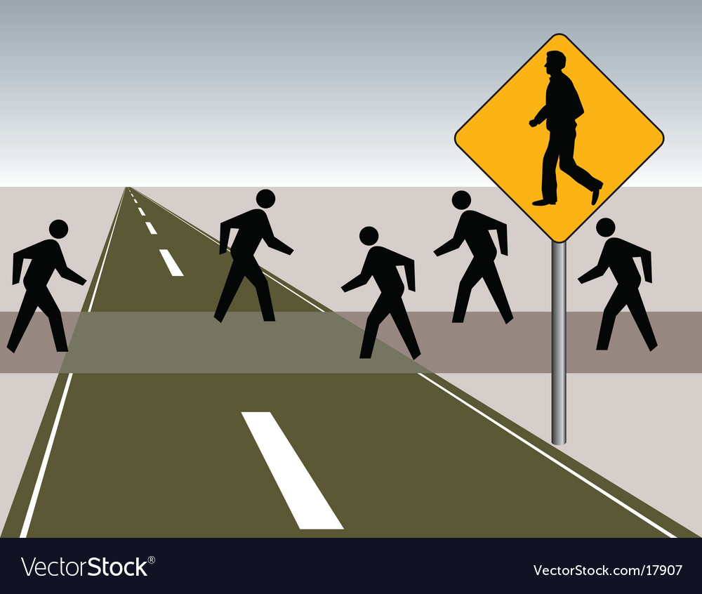 Walking-backward Royalty Free Vector Image - VectorStock