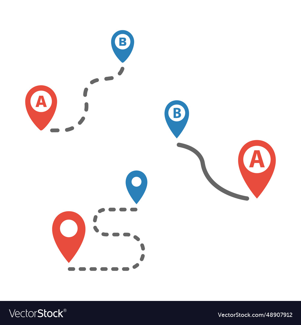 Location icon with map pointer Royalty Free Vector Image