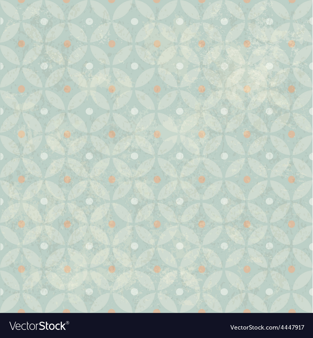 Retro aged seamless pattern Royalty Free Vector Image