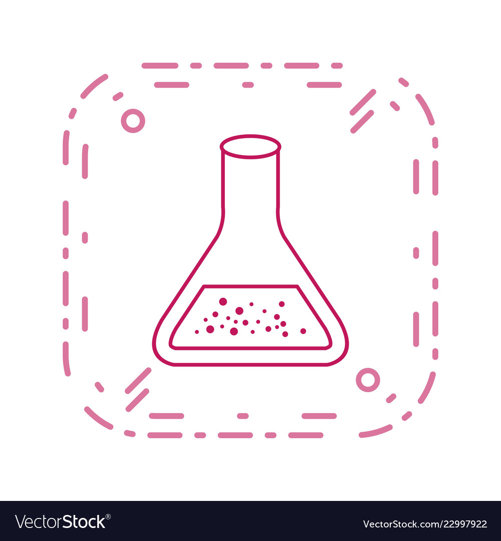 Beaker icon Royalty Free Vector Image - VectorStock