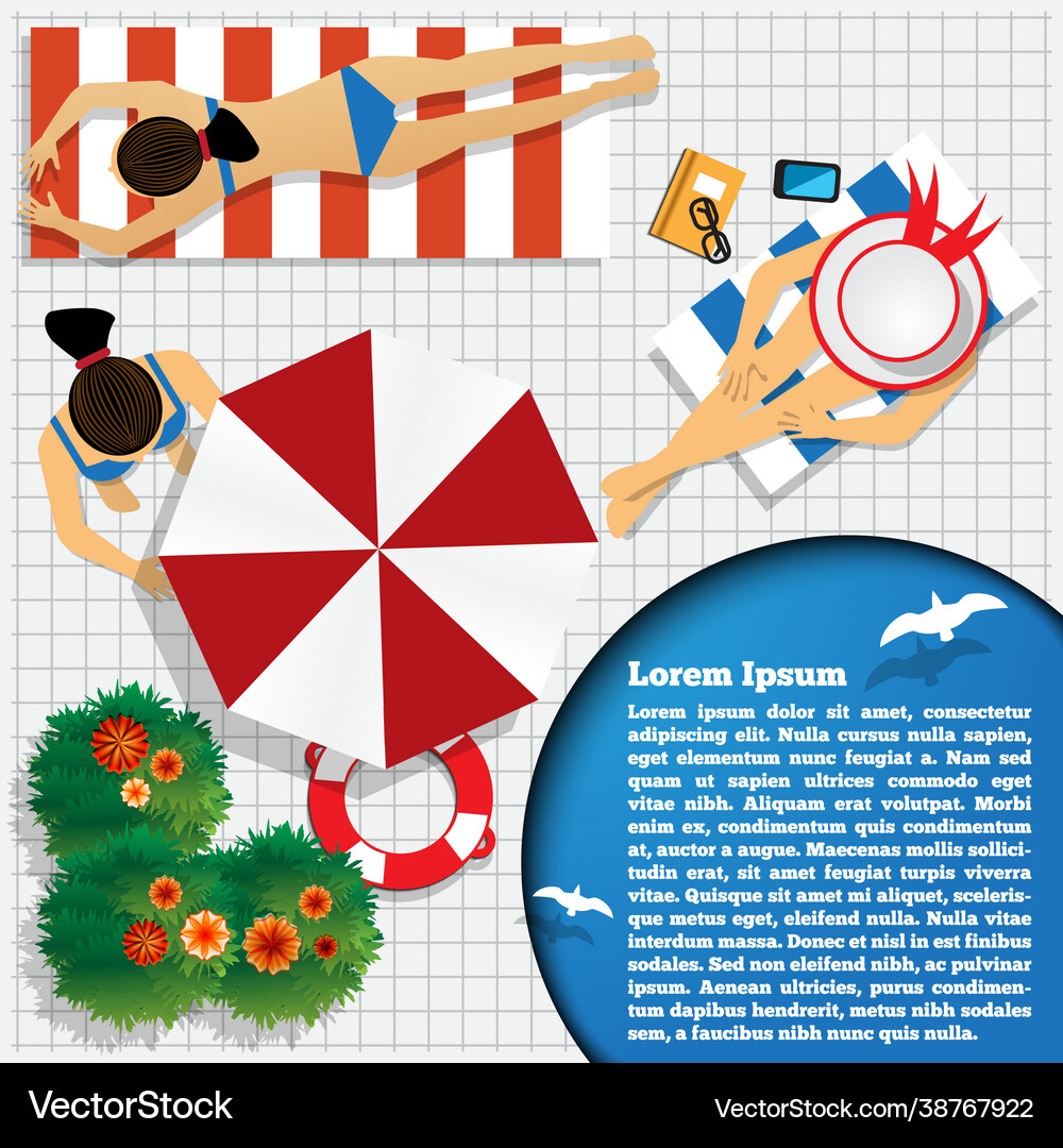 Pool Royalty Free Vector Image - VectorStock