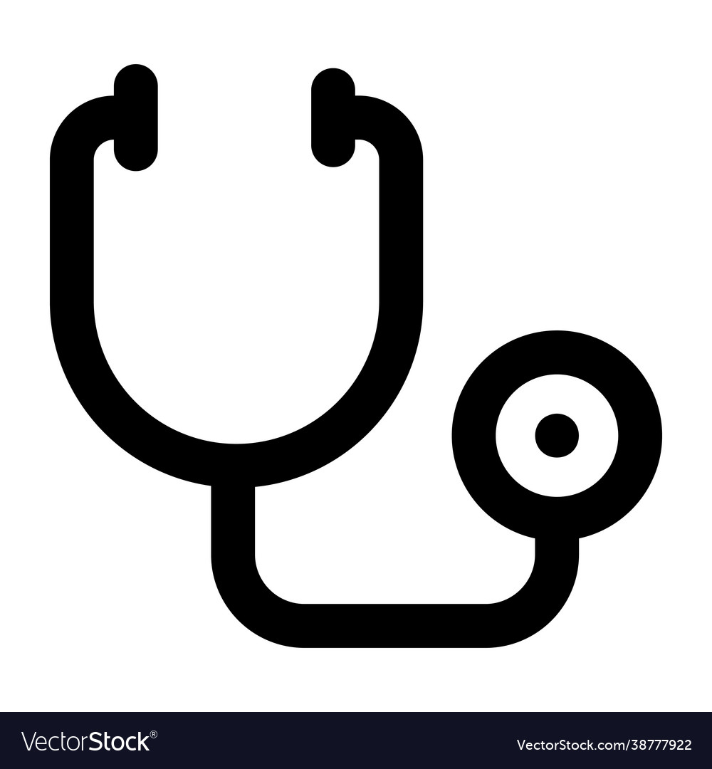 Stethoscope Royalty Free Vector Image - VectorStock