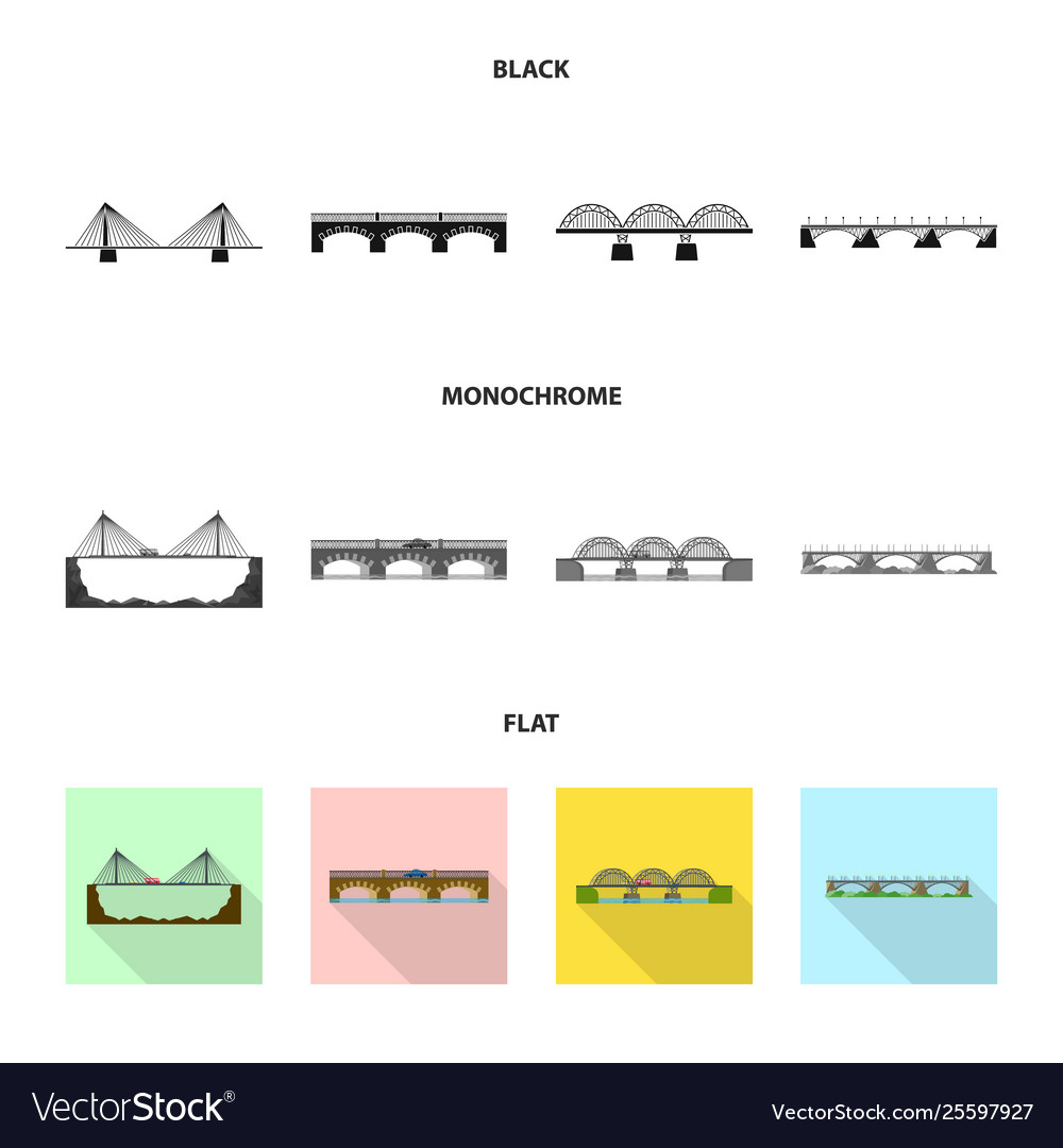 Isolated Object Connection And Design Logo Vector Image