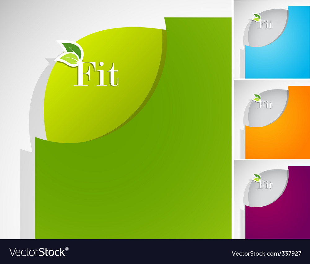 Template Royalty Free Vector Image - VectorStock