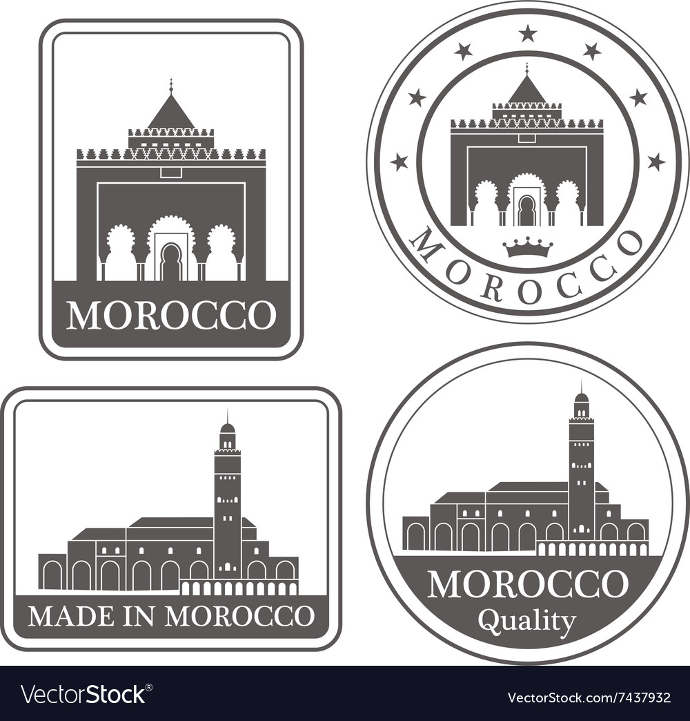 Morocco Royalty Free Vector Image - VectorStock