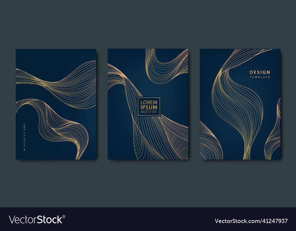 Japanese background with gold texture Royalty Free Vector