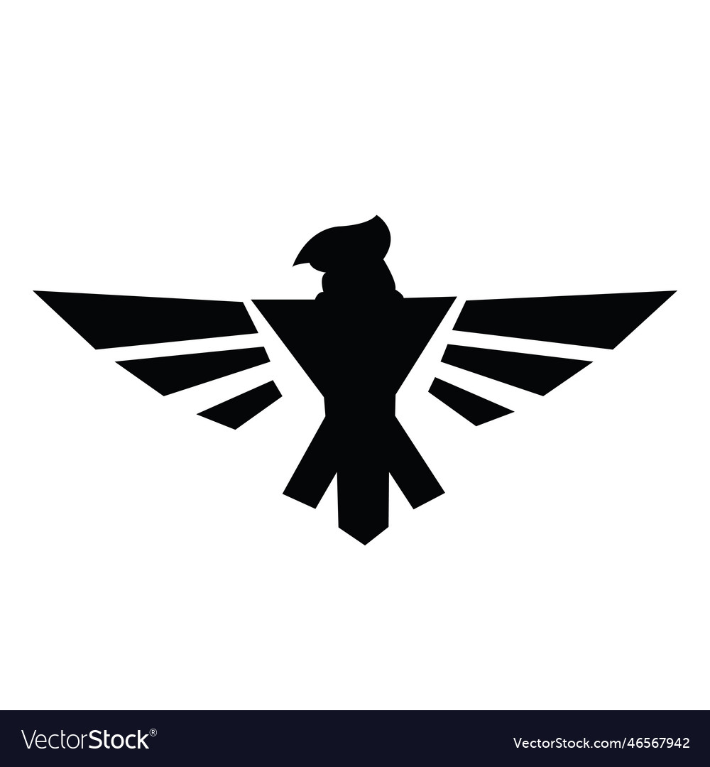 Simple Eagle Vector