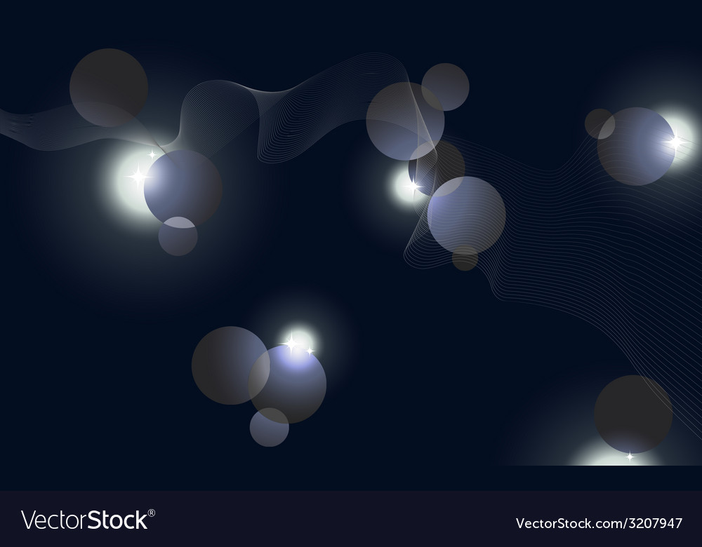 Abstract lights Royalty Free Vector Image - VectorStock