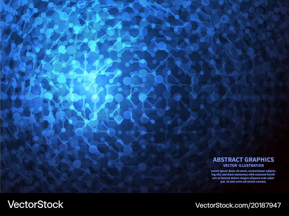 Big data network connections Royalty Free Vector Image