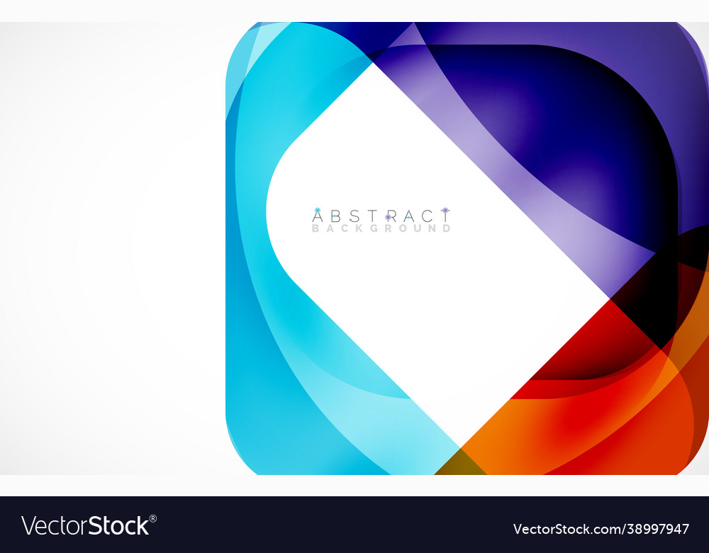 Minimal background abstract square shape Vector Image