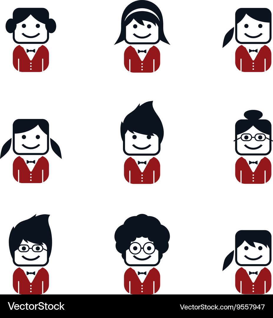 Woman avatar with formal suit Royalty Free Vector Image