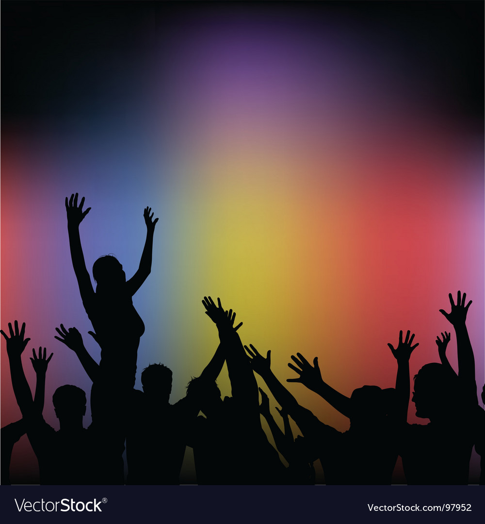 Crowd Royalty Free Vector Image - VectorStock