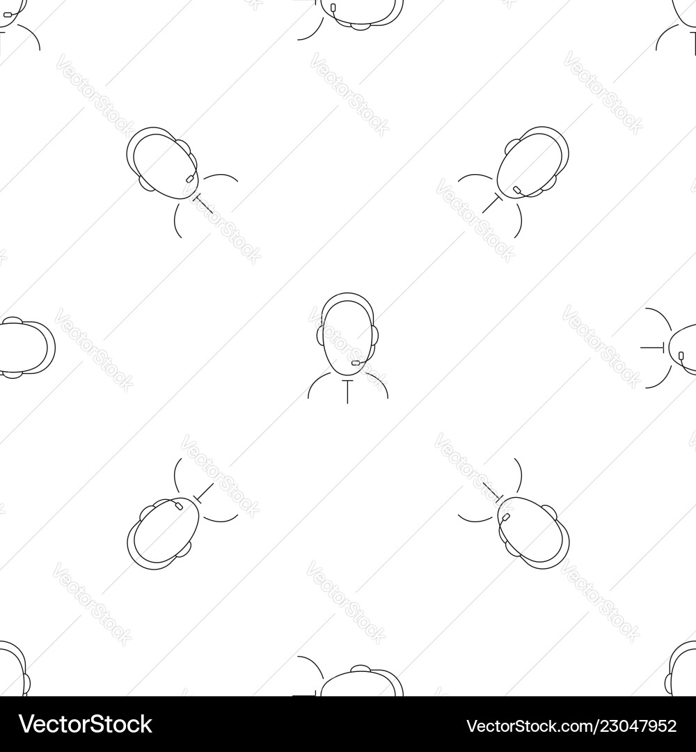Social support pattern seamless Royalty Free Vector Image