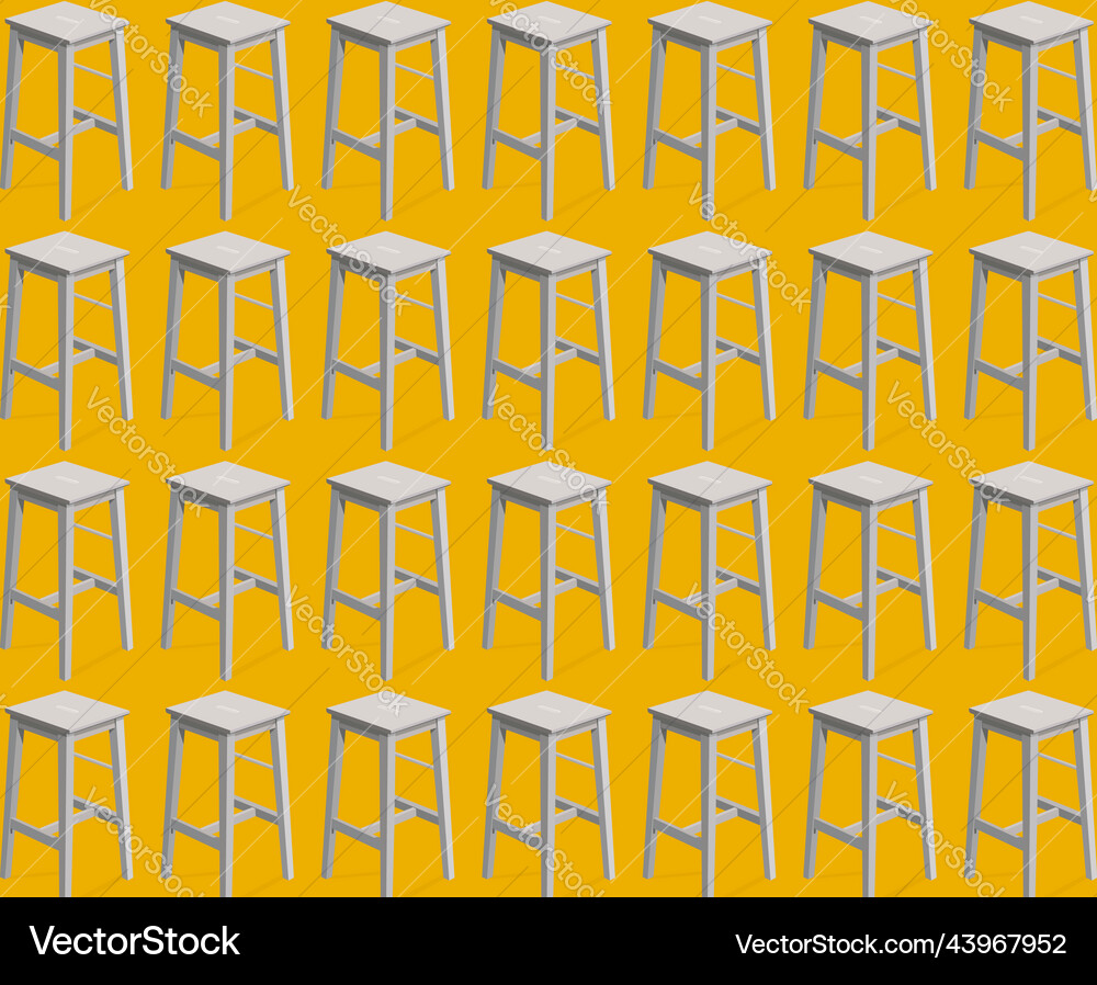 Stool sitting furniture icon sets Royalty Free Vector Image