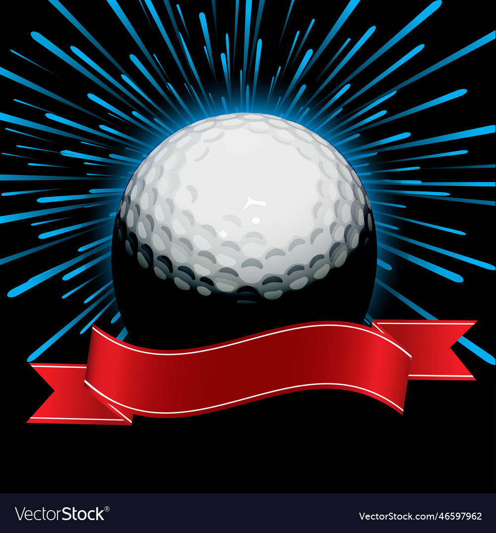 Golf technology Royalty Free Vector Image - VectorStock