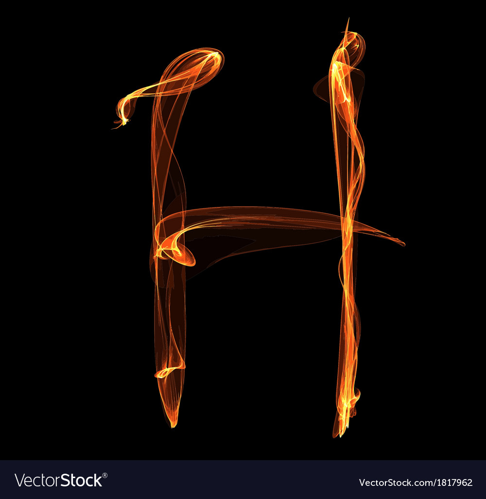 Letter H Fire H Letter Fire Stock Photos, Royalty Free H Letter Fire