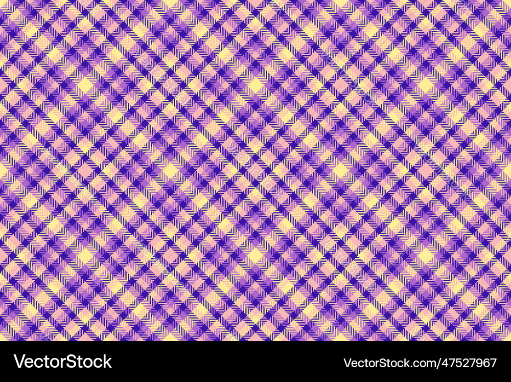 Fabric background of textile seamless check Vector Image