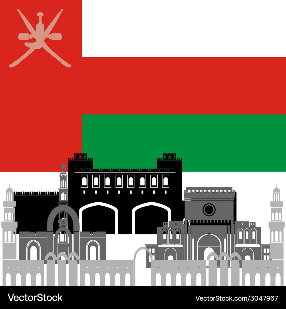 Oman Royalty Free Vector Image - VectorStock