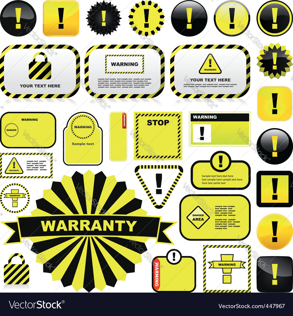 Vector signs Royalty Free Vector Image - VectorStock