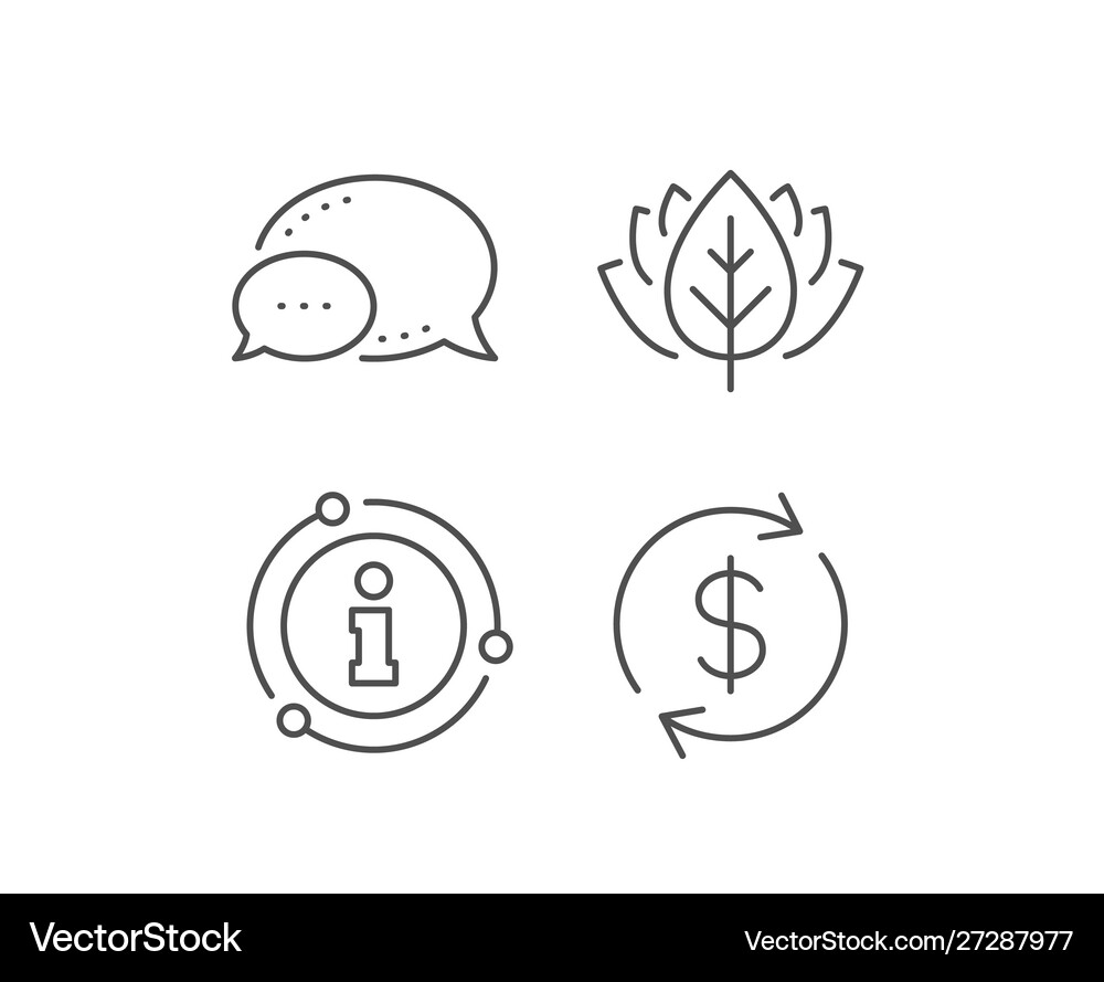 Currency exchange line icon money transfer Vector Image