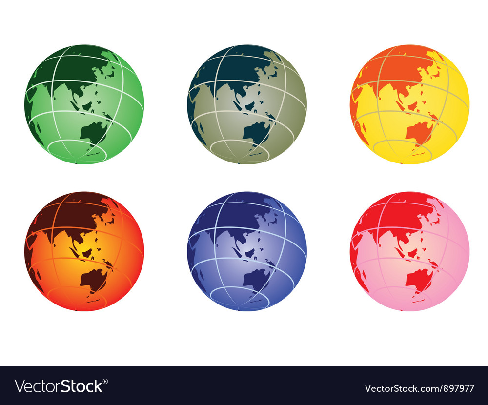 Globe Royalty Free Vector Image - VectorStock