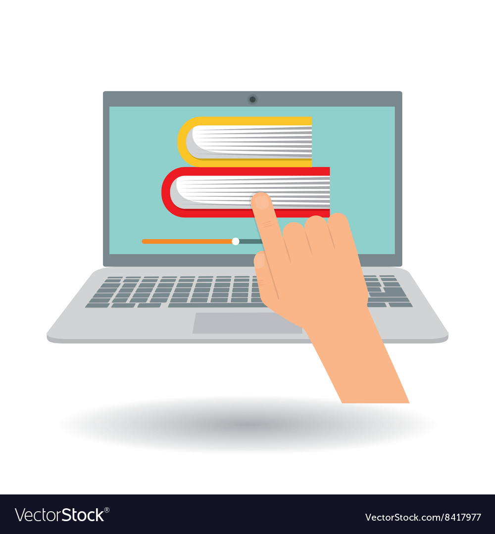 Learning graphic design Royalty Free Vector Image