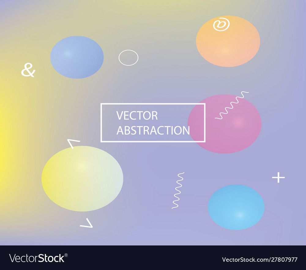 Soft color gradient background Royalty Free Vector Image
