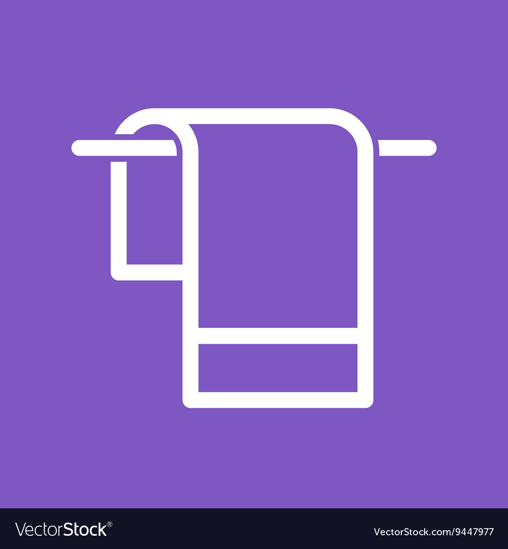 Towel Royalty Free Vector Image - VectorStock