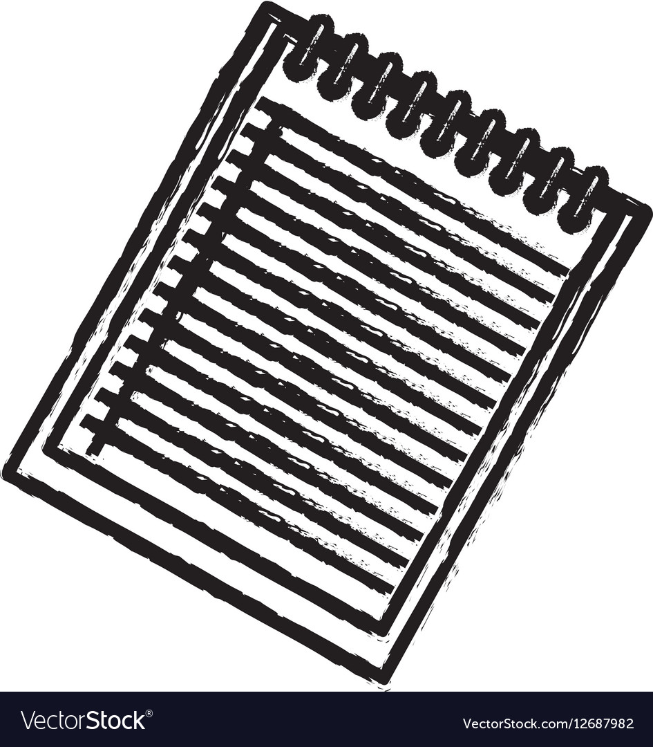 Isolated note paper Royalty Free Vector Image - VectorStock