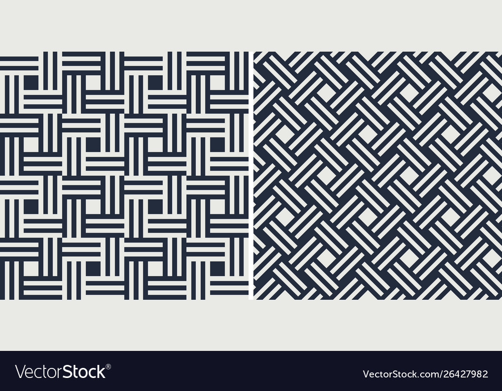 Set seamless patterns abstract geometric Vector Image Set seamless patterns abstract geometric Vector Image